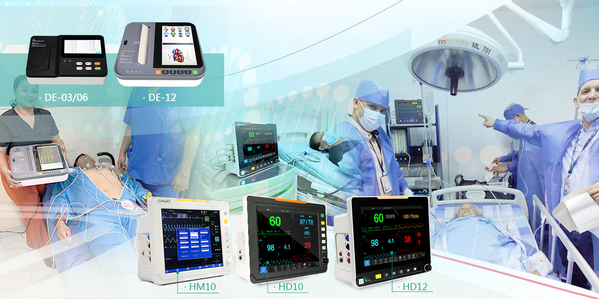 How to choose bedside patient monitor machine? | Dawei medical