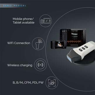 Wireless Phone Ultrasound Probe Color Doppler Ultrasound Machine Linea ...