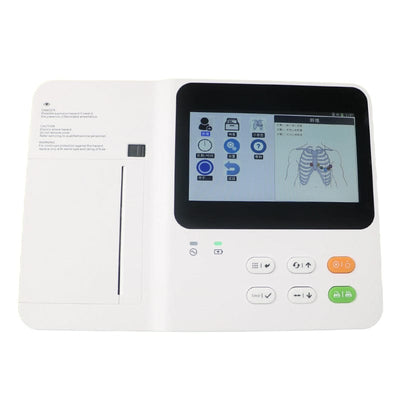 Hospital Clinic Health Care Center Portable 3 Channel ECG Machine ME03 ...
