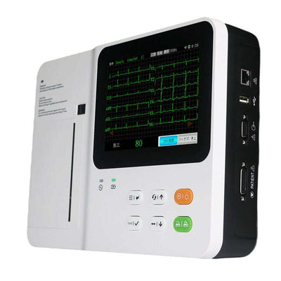 Hospital Clinic Health Care Center Portable 3 Channel ECG Machine ME03 ...